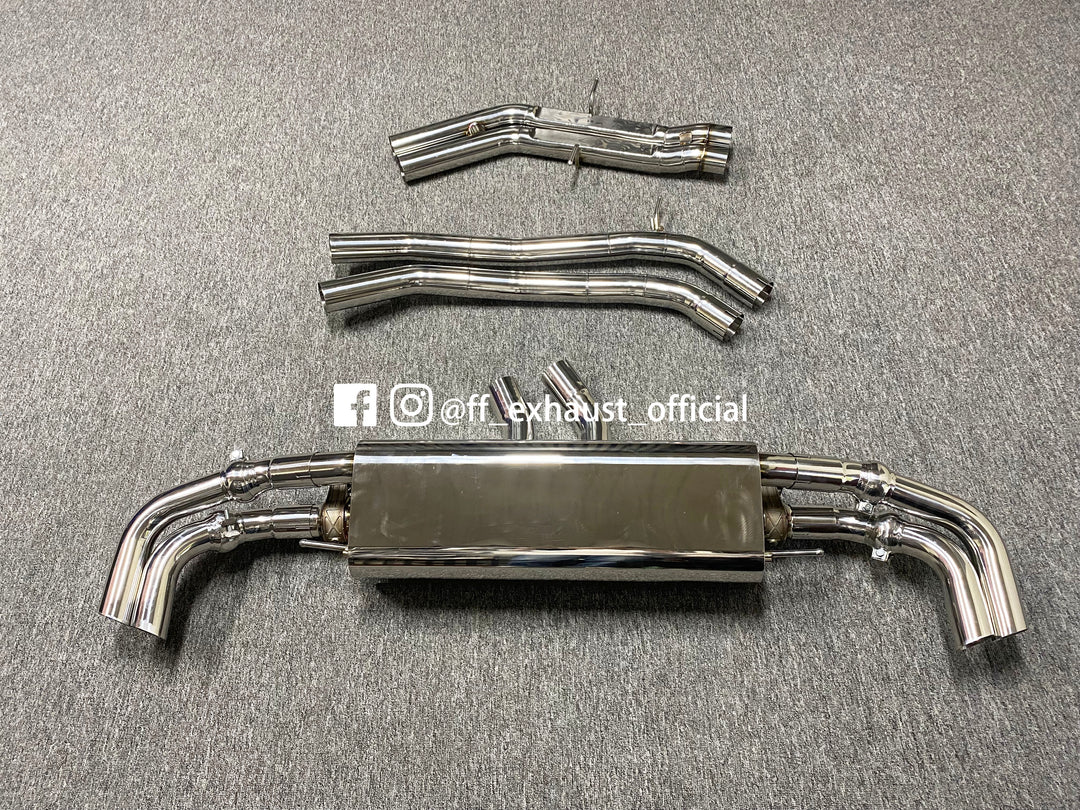 Audi RSQ8 Valvetronic Exhaust System – FF Exhaust Shop