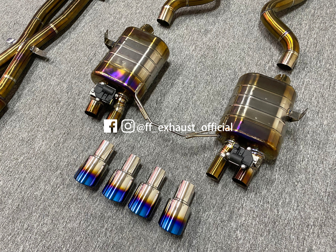 BMW E90/E92/E93 M3 Titanium Valvetronic Exhaust System – FF Exhaust Shop