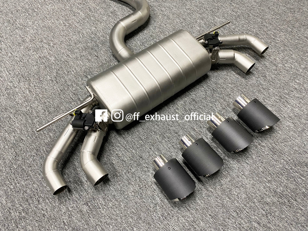 VW Golf R MK7/7.5 Valvetronic Exhaust System – FF Exhaust Shop