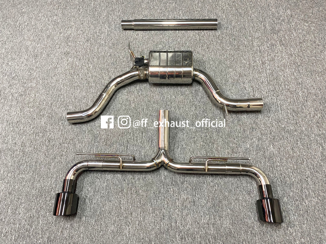 VW Golf GTI MK7/7.5 Valvetronic Exhaust System – FF Exhaust Shop