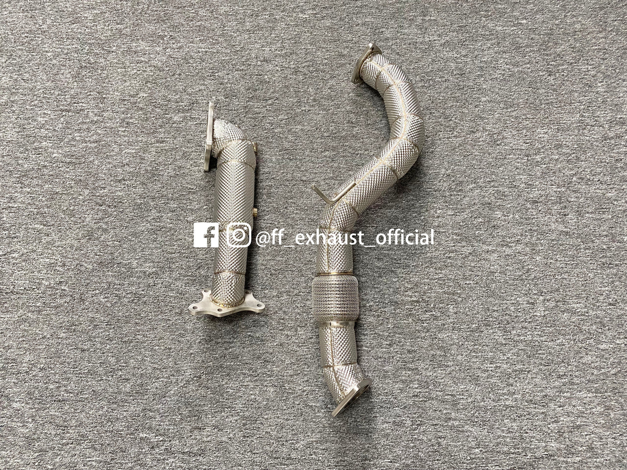 Honda FK8/FL5 Civic Type R Downpipe & Front pipe – FF Exhaust Shop