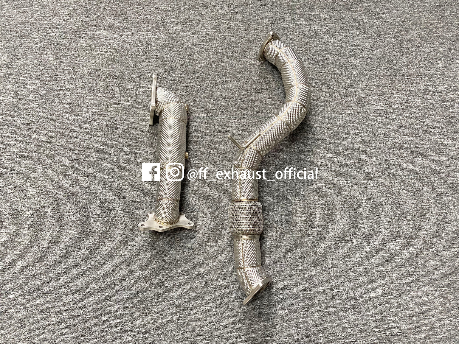Honda FK8/FL5 Civic Type R Downpipe & Front pipe – FF Exhaust Shop