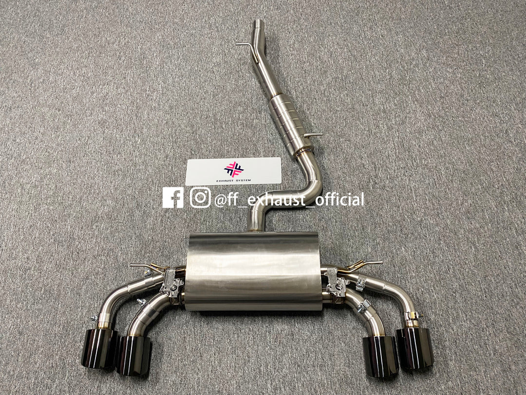 VW Golf R MK8 Valvetronic Exhaust System – FF Exhaust Shop