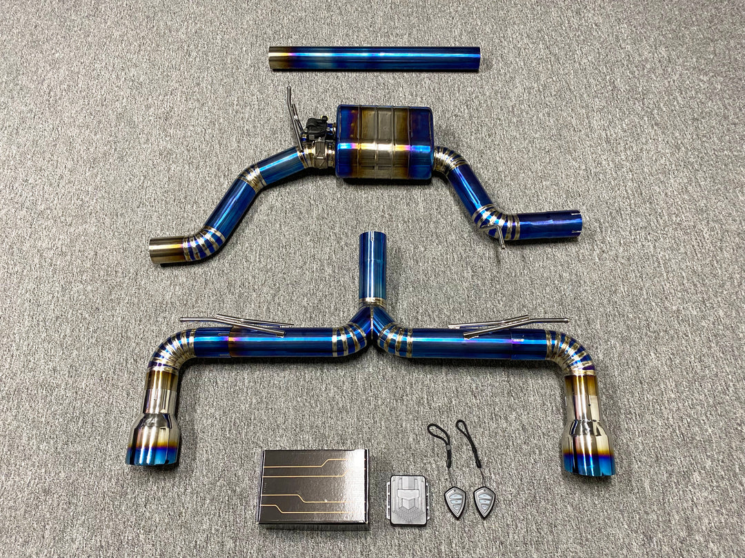 VW Golf GTI MK7/7.5 Titanium Valvetronic Exhaust System – FF Exhaust Shop