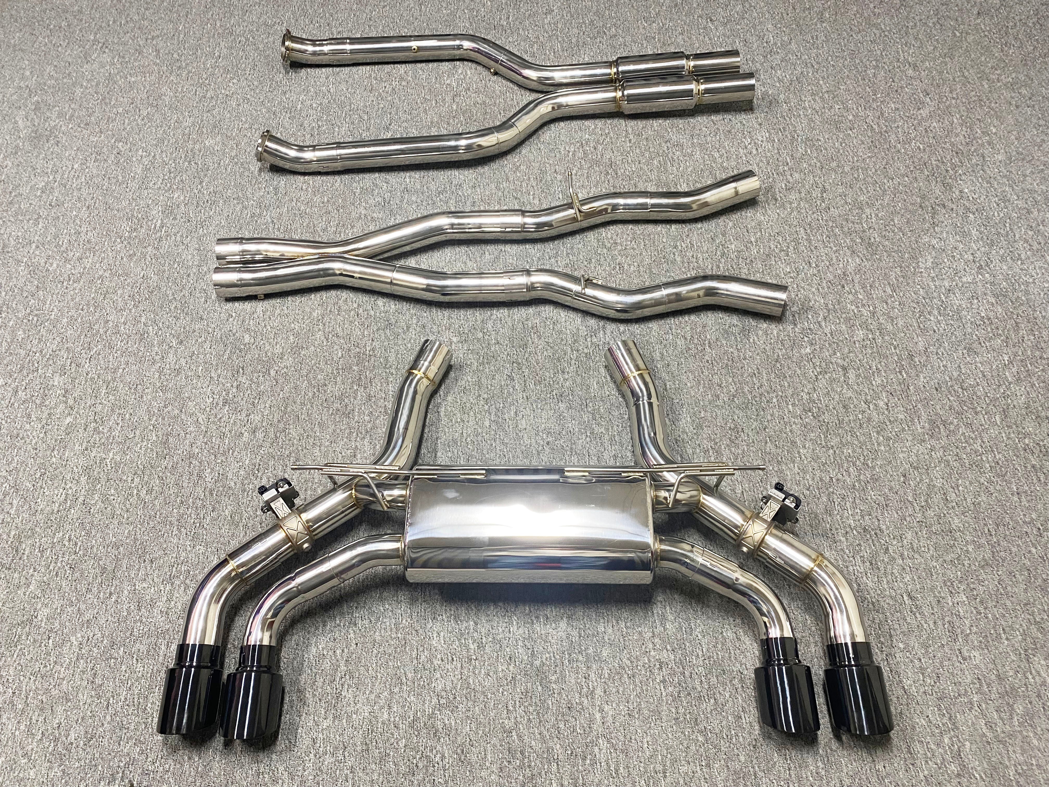 BMW G90 M5 S68 Valvetronic Exhaust System – FF Exhaust Shop